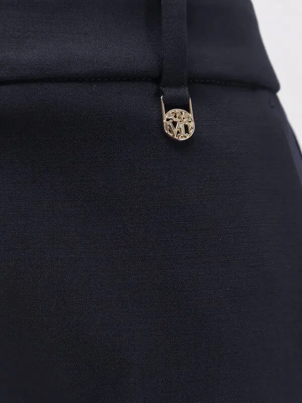 Max Mara Virgin Wool Tailored Trousers