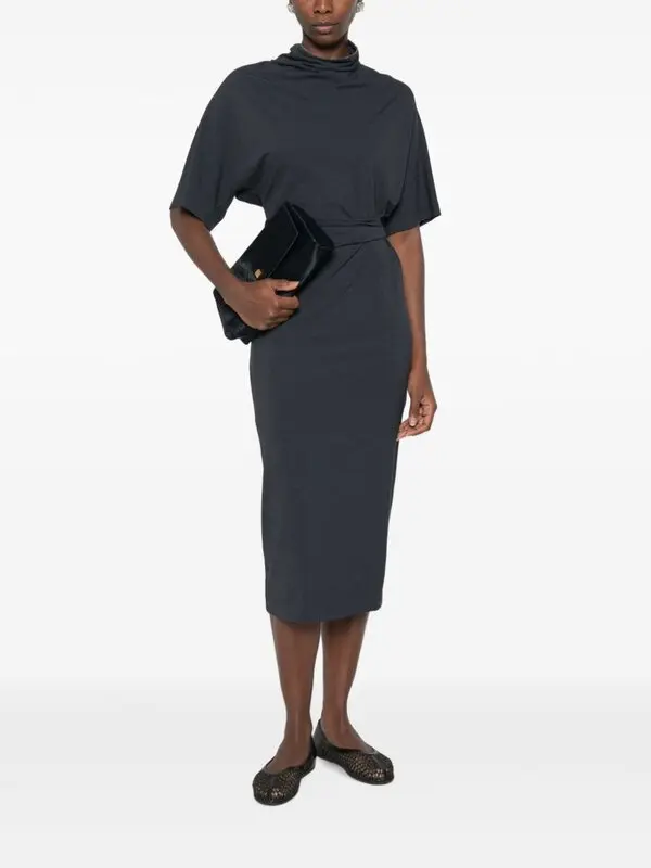 Brunello Cucinelli Wool Blend Long Dress
