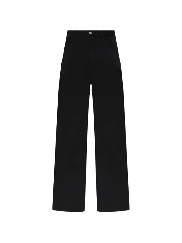 MAISON MARGIELA Cotton Trousers - Black