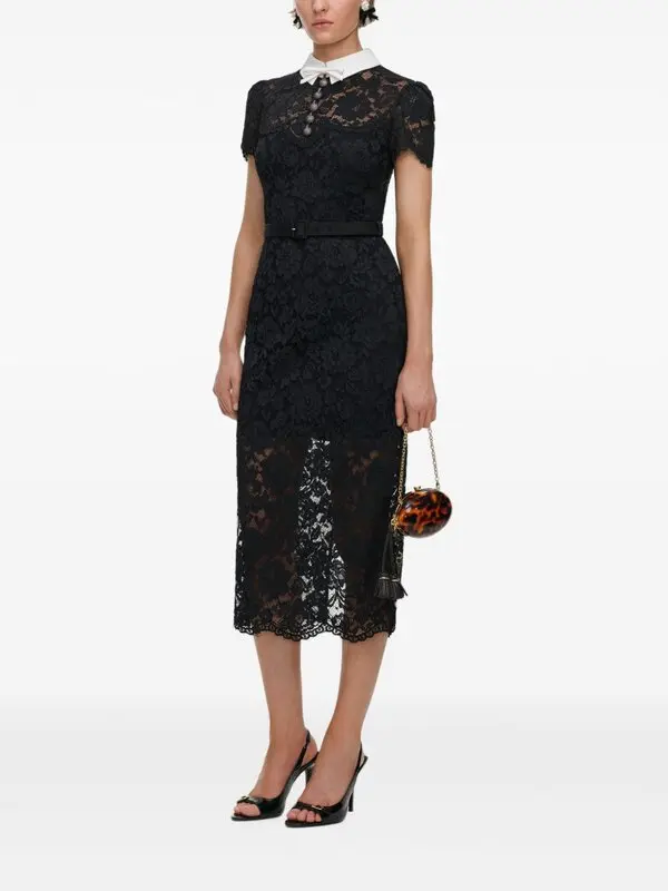 SELF-PORTRAIT Lace Long Dress