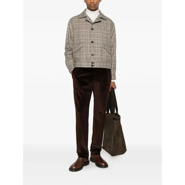 Tagliatore Corduroy Tapered Trousers