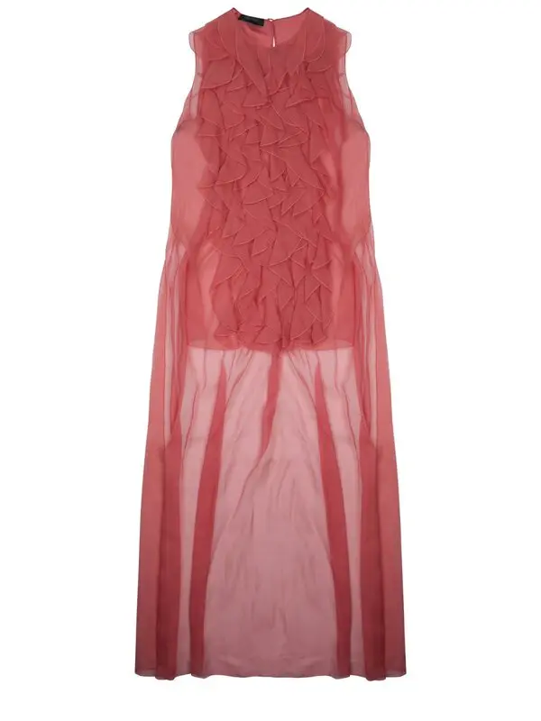 Alberta Ferretti Silk Sleeveless Shirt