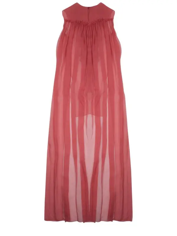 Alberta Ferretti Silk Sleeveless Shirt