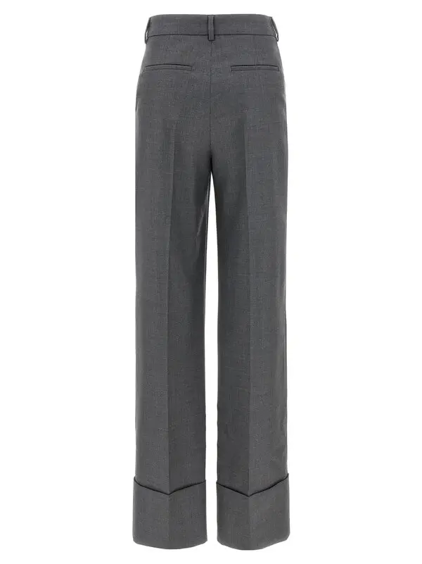 Valentino Garavani Virgin Wool Wide Leg Trousers