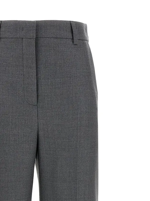 Valentino Garavani Virgin Wool Wide Leg Trousers