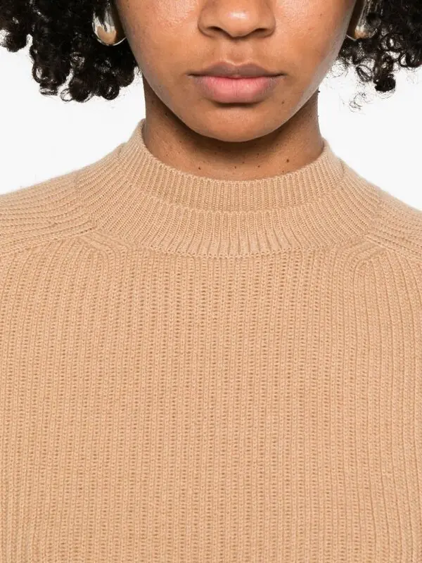 Max Mara Cashmere Wool Crew Neck Sweater