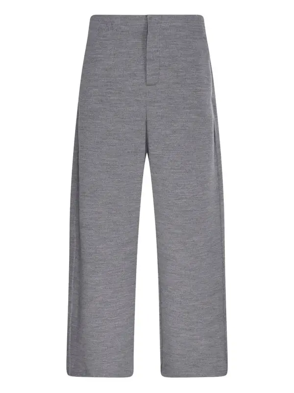 Max Mara Wool And Cotton Trousers