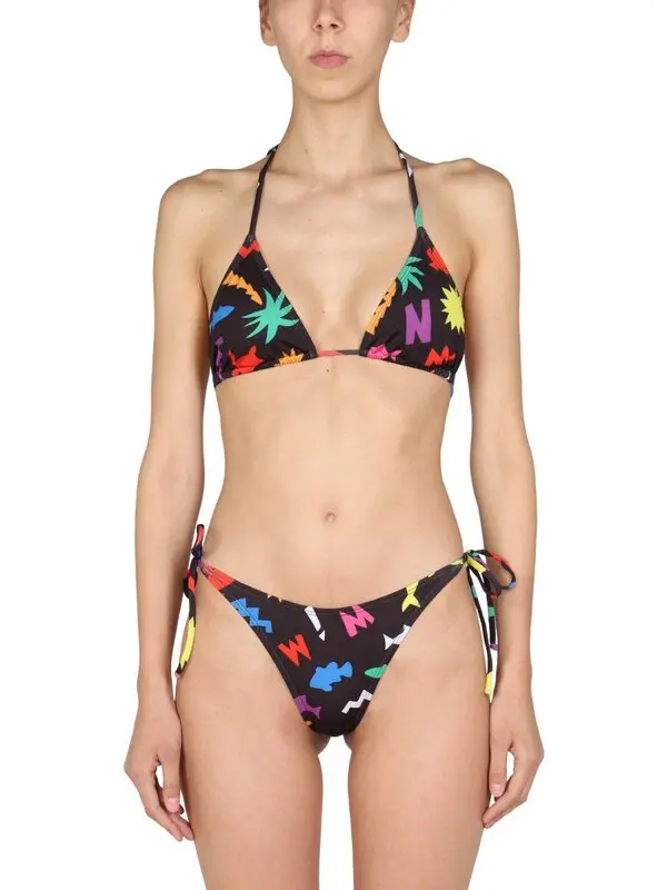 Moschino All Over Print Bikini Briefs