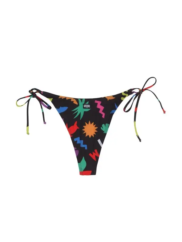 Moschino All Over Print Bikini Briefs