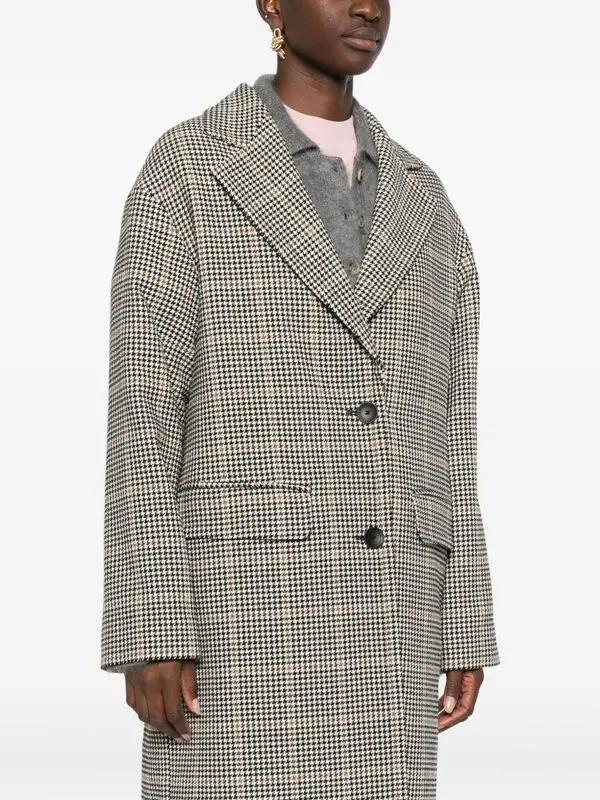 Tagliatore Wool Single-breasted Coat