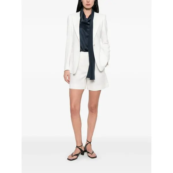 Tagliatore Single-button Peak Lapel Blazer