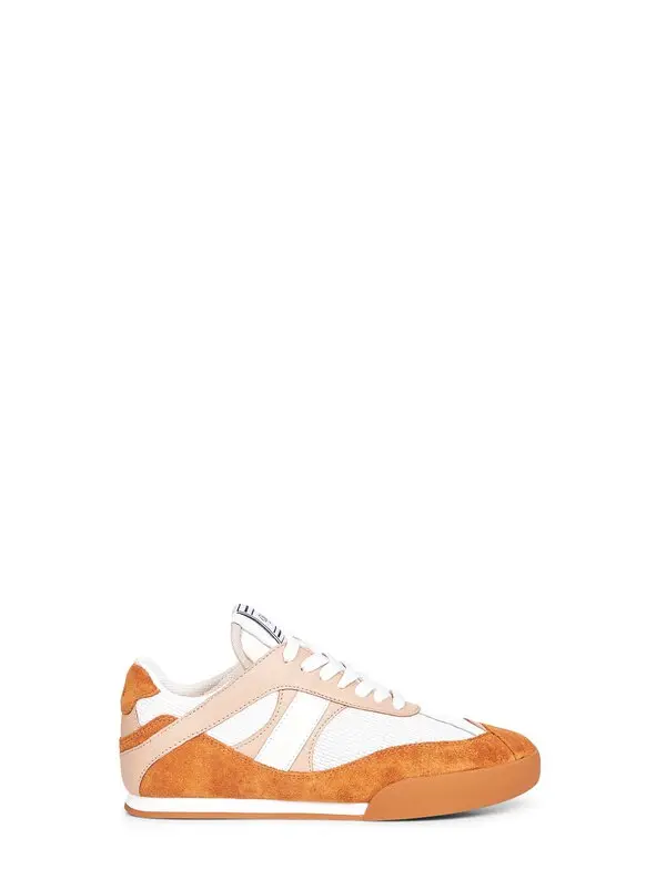 Chloé Multicolored Mixed-material Lace-up Sneakers