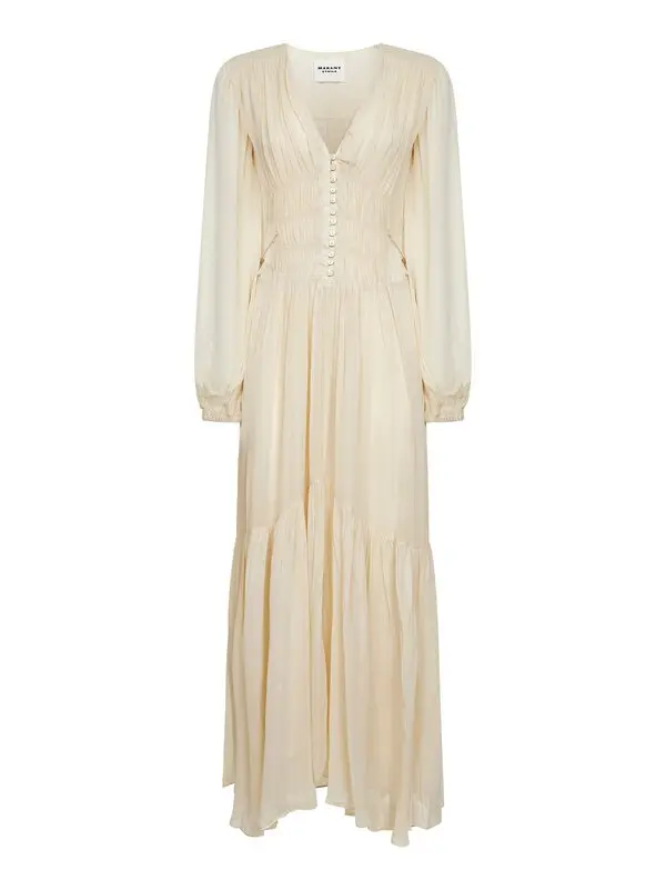 Isabel Marant Étoile Briane Muslin Maxi Dress - Multicolor