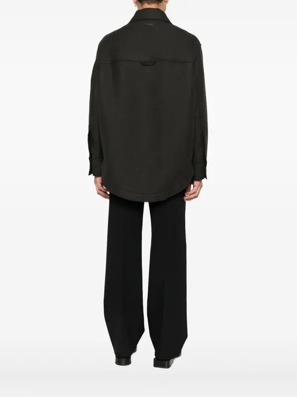 AMI Paris Wool Shirt Jacket
