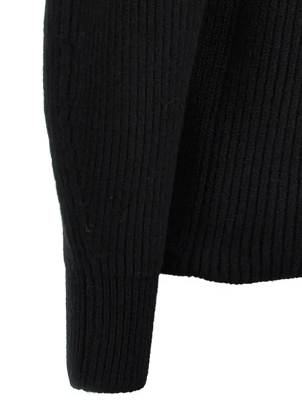 JIL SANDER Ribbed Wool Sweater