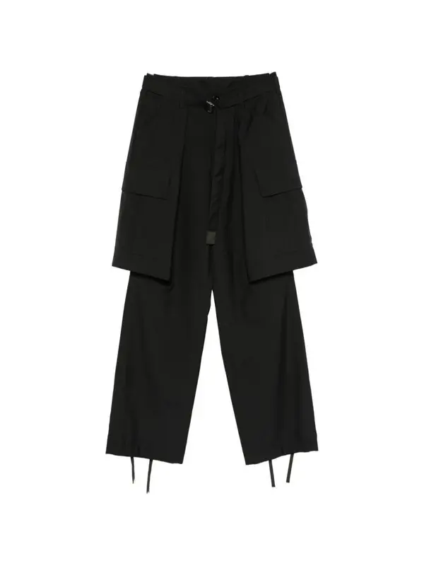 Sacai Wool Blend Trousers