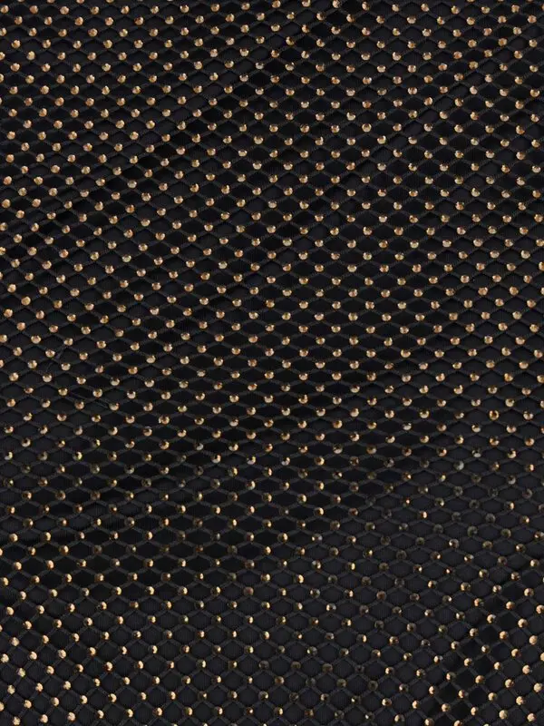 Sportmax High-neck Fishnet Top