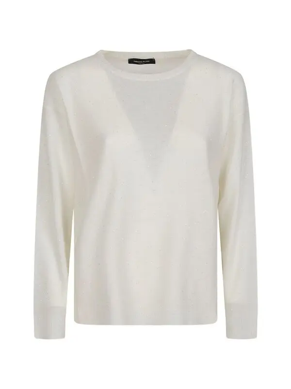 Fabiana Filippi Wool Crewneck Sweater