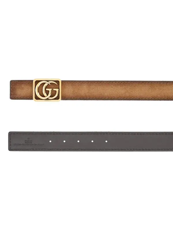 Gucci Reversible Belt Gg Marmont