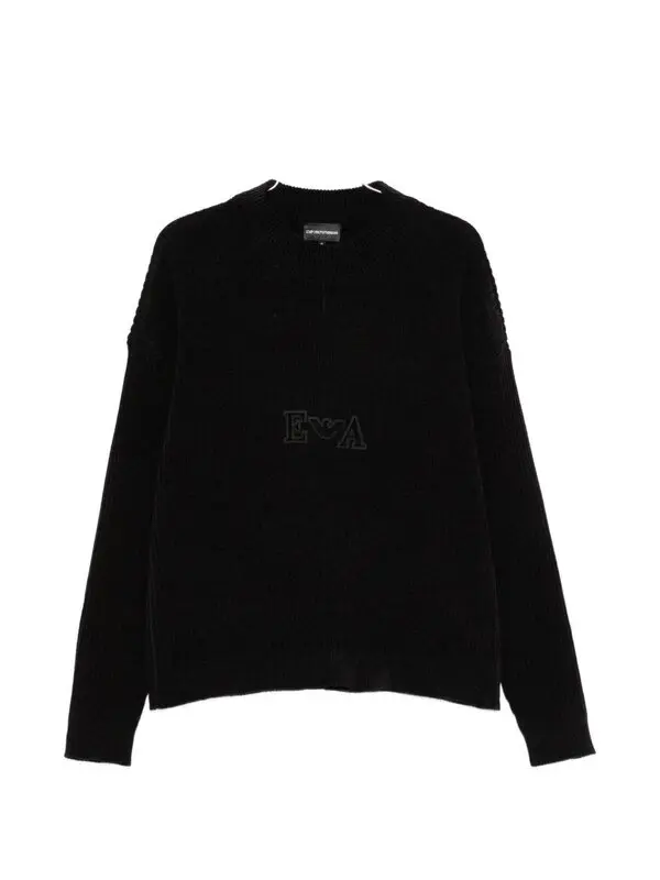 Emporio Armani Cotton Crewneck Sweater