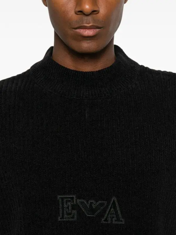 Emporio Armani Cotton Crewneck Sweater