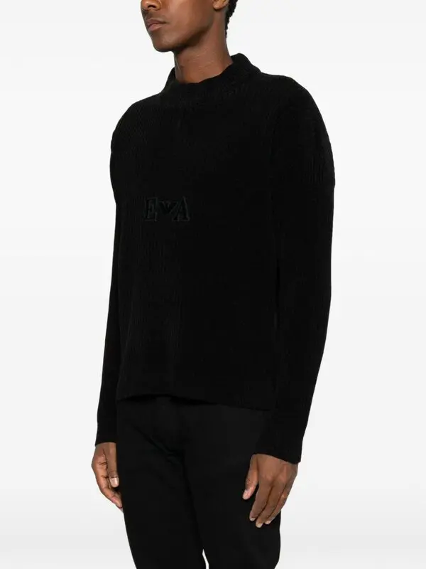 Emporio Armani Cotton Crewneck Sweater