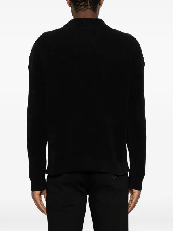 Emporio Armani Cotton Crewneck Sweater