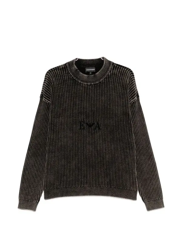 Emporio Armani Cotton Crewneck Sweater
