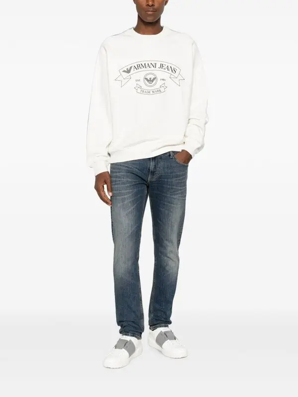 Emporio Armani Logo Cotton Sweatshirt