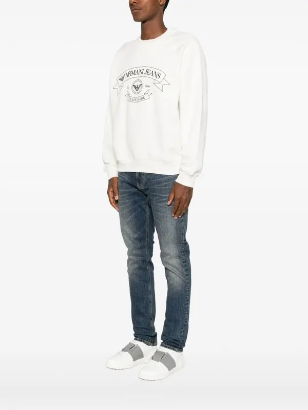 Emporio Armani Logo Cotton Sweatshirt