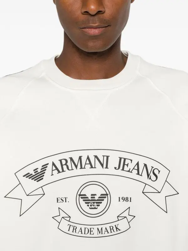 Emporio Armani Logo Cotton Sweatshirt