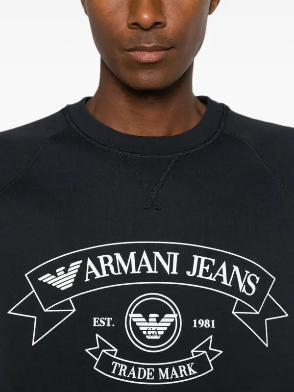 Emporio Armani Logo Cotton Sweatshirt