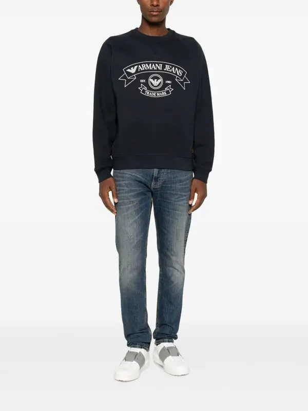 Emporio Armani Logo Cotton Sweatshirt
