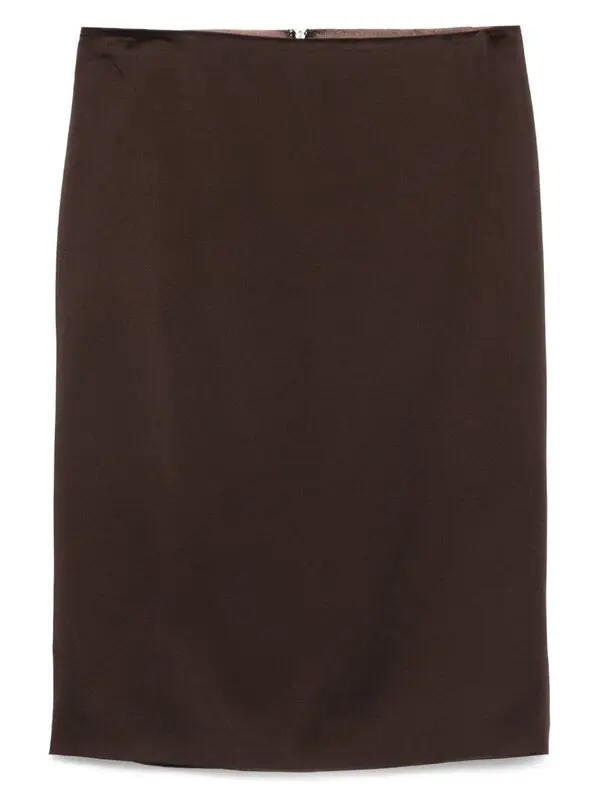 TOM FORD Satin Midi Skirt
