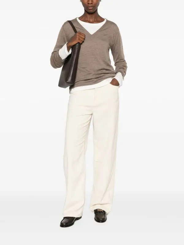 THE ROW Cashmere Poesis Sweater - Grey