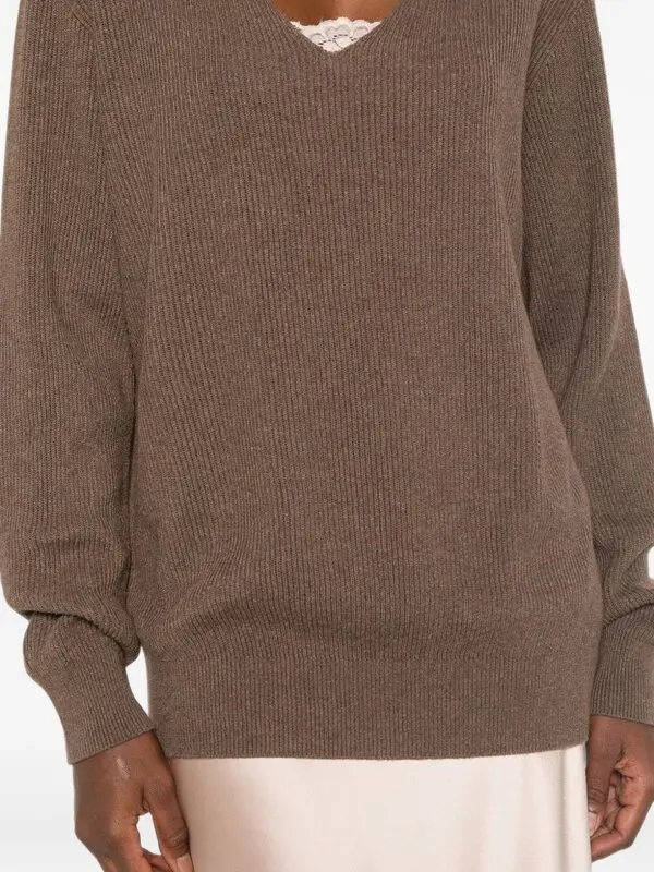 THE ROW Phef Cotton And Cashmere Sweater