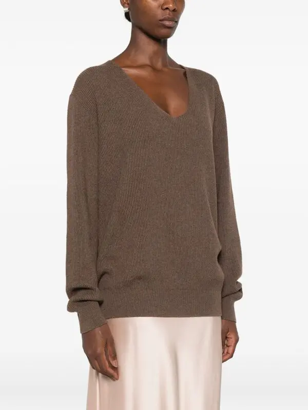 THE ROW Phef Cotton And Cashmere Sweater