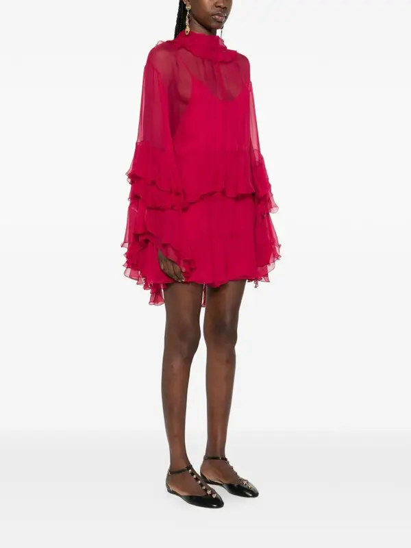 Chloé Silk Mini Dress