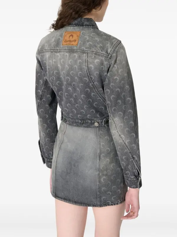 MARINE SERRE Moon Denim Jacket