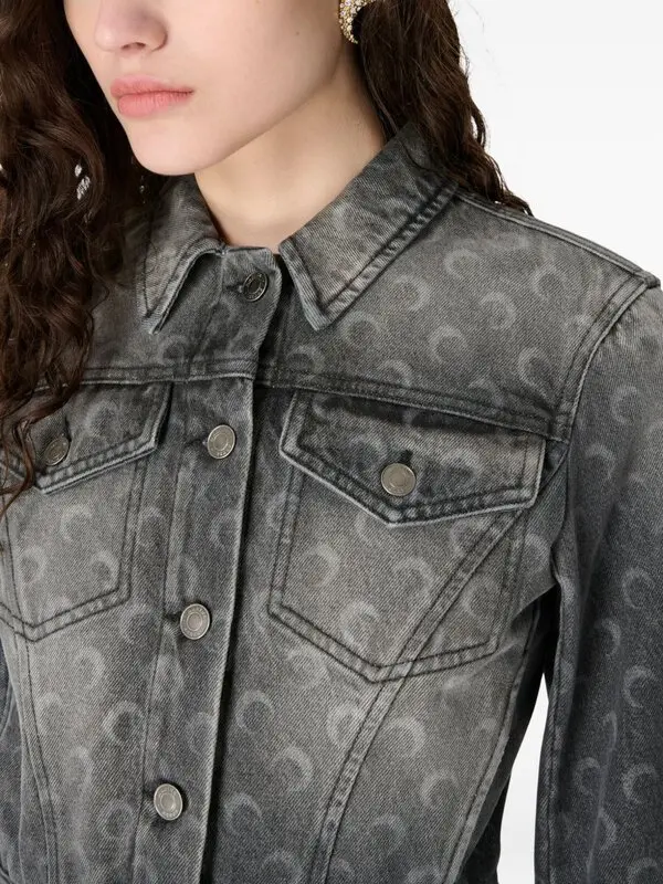 MARINE SERRE Moon Denim Jacket
