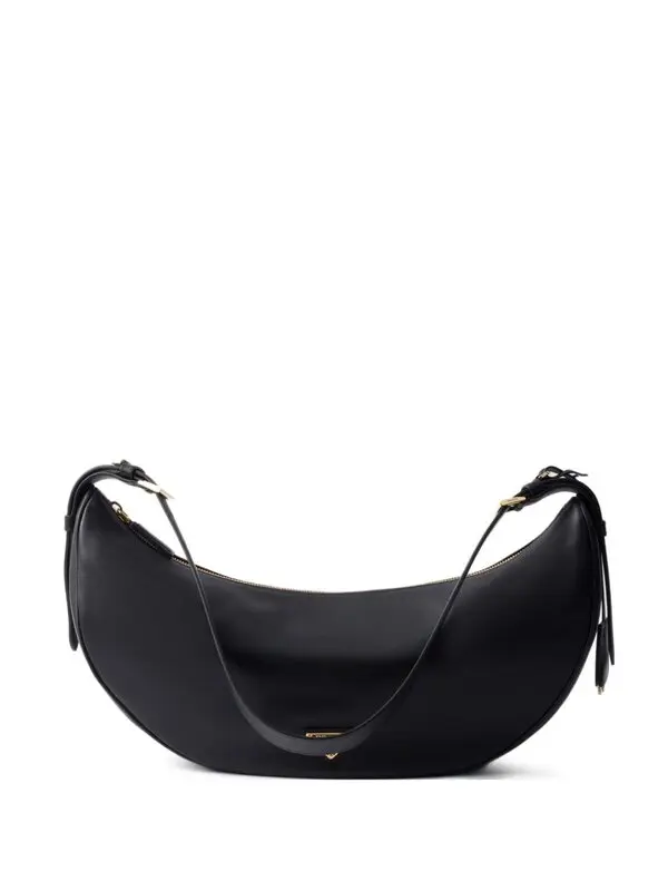 Prada Demi-lune Leather Shoulder Bag - Multicolor