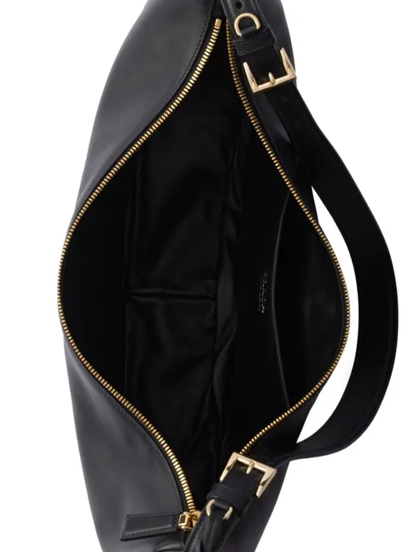 Prada Demi-lune Leather Shoulder Bag