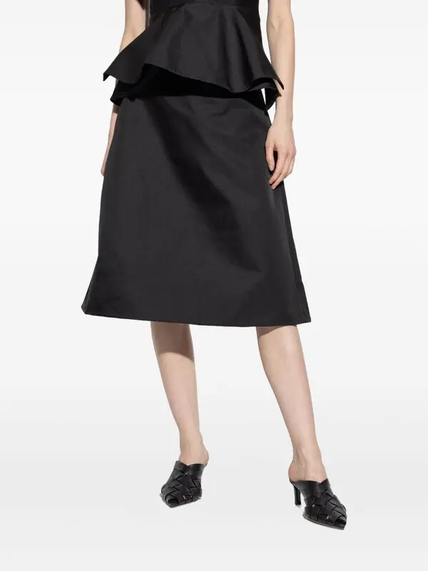 Alexander McQueen Silk Skirt
