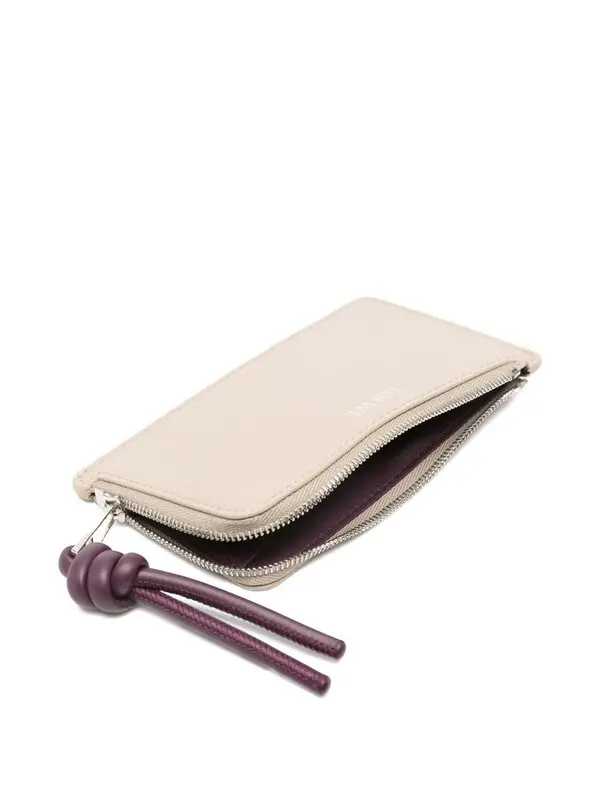 Loewe Knot Leather Zipped Card Case