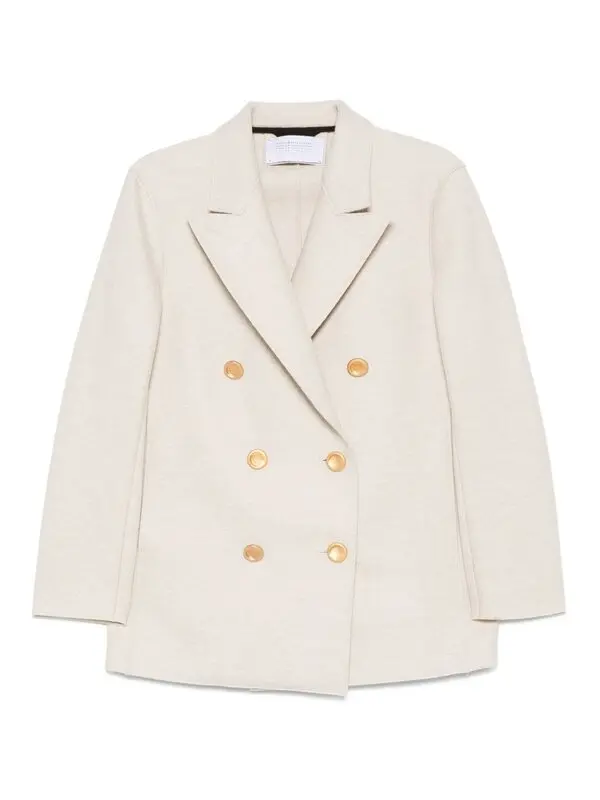 Harris Wharf London Wool Double-breasted Coat