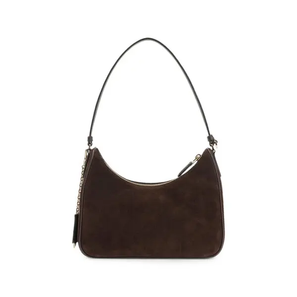 Prada Suede Texture Shoulder Bag