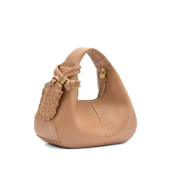 GANNI Grained Texture Tote Bag