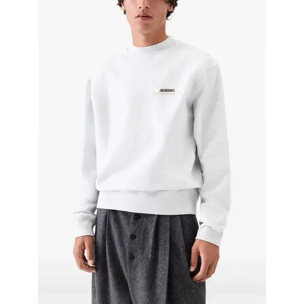 Jacquemus Mélange Cotton Fleece Sweatshirt