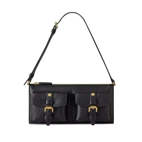 Mulberry Calf Leather Shoulder Bag