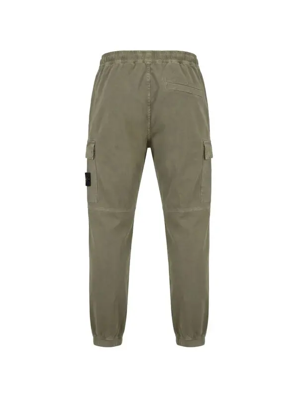 Stone Island Cotton Cargo Trousers